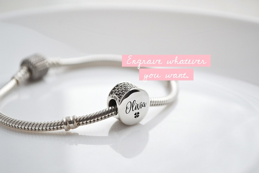 Custom Engraved Charm, Personalized Charm, Personalized Name Charm ...