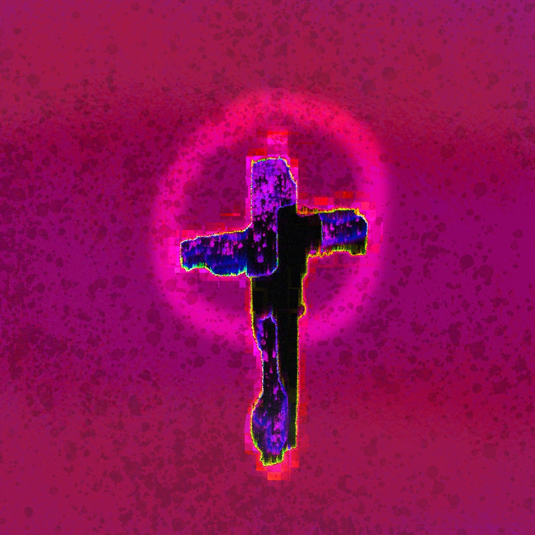 Cross With Halo - Etsy