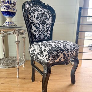 Französischer Stuhl Im Louis-barock-rokoko-stil/ Accent Chair French ...