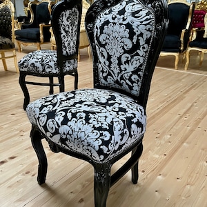 Französischer Stuhl Im Louis-barock-rokoko-stil/ Accent Chair French ...