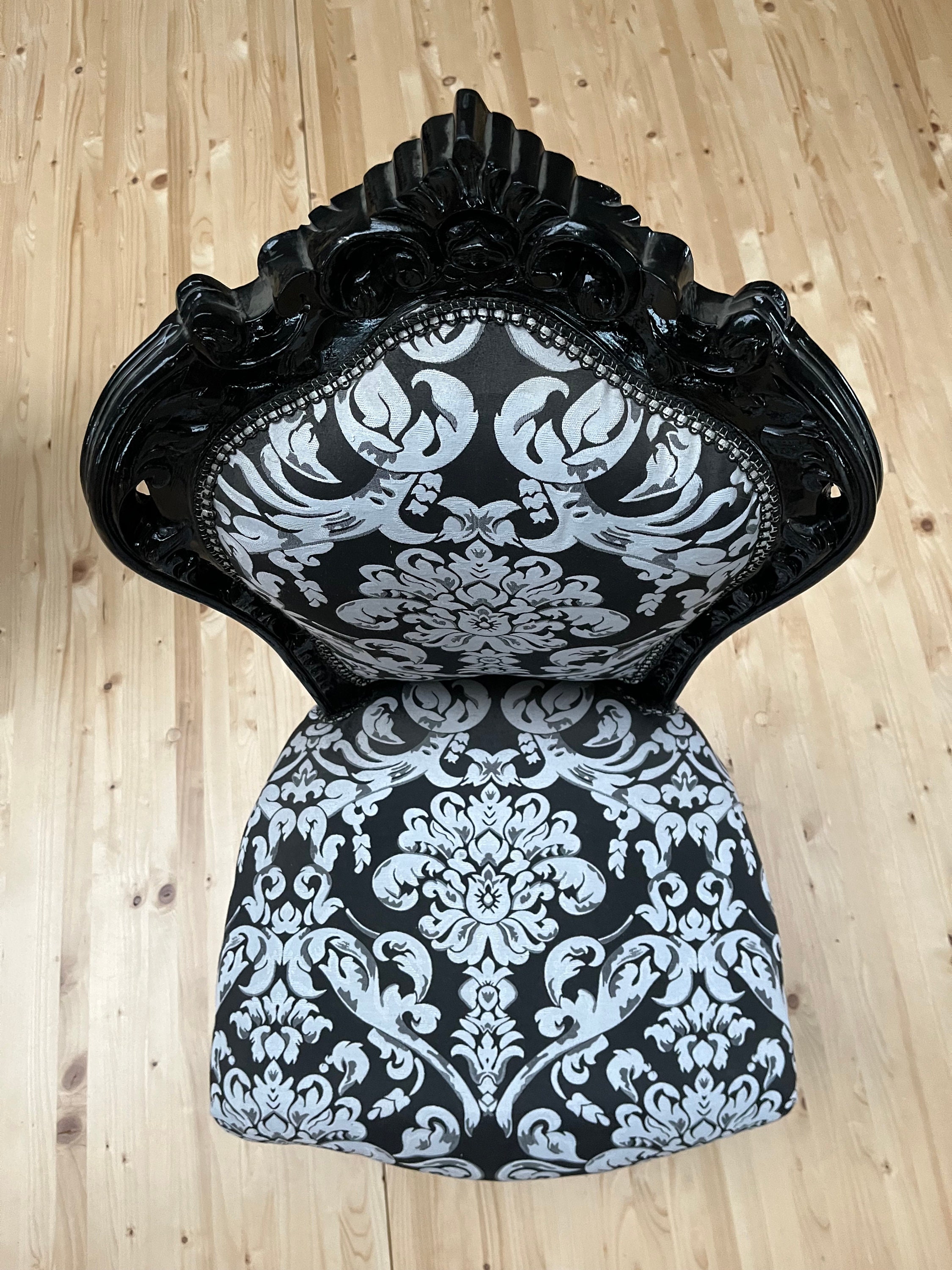 Französischer Stuhl Im Louis-barock-rokoko-stil/ Accent Chair French ...