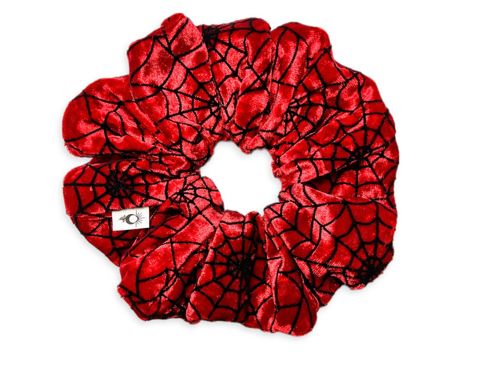 factory online cheap sale Halloween Red Velvet Spiderweb Scrunchies ...
