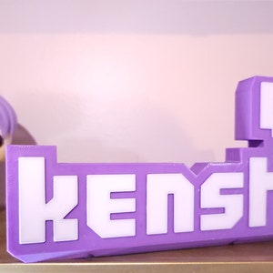 Personalized Twitch Name Plate Streamer and Gamer Gifts - Etsy