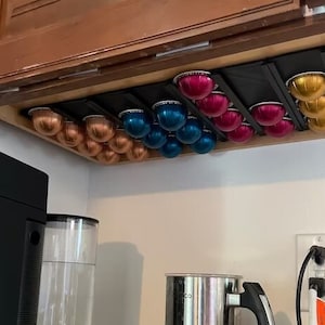 Nespresso Vertuo Pod Holder Under Cabinet or Wall Mounted Storage for ...