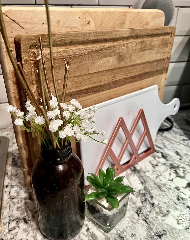 Cutting Board Rack Elegant Kitchen Organizer - Etsy