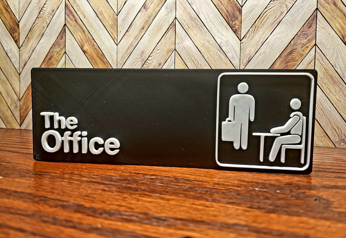 Custom Door Sign From TV Show the Office With Adhesive - Etsy