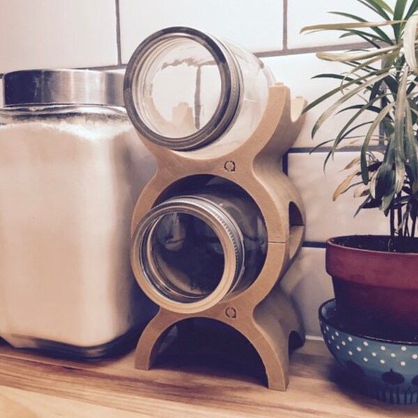 Mason Jar Holder - Etsy