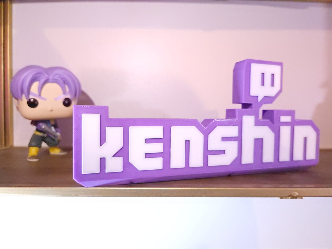 Personalized Twitch Name Plate Streamer and Gamer Gifts - Etsy