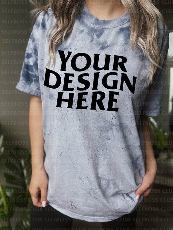 Comfort Colors Colorblast T-shirt Model Mockup Color Blast - Etsy