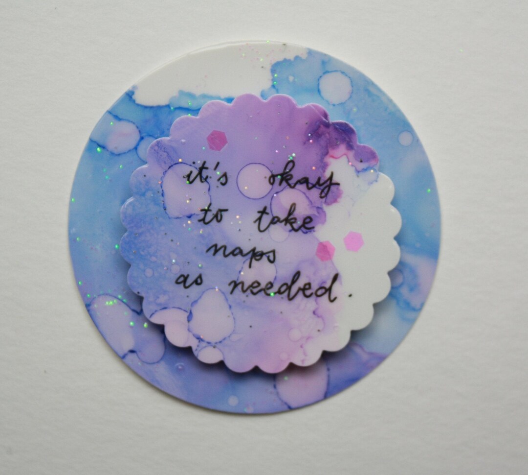 Sticker it's Okay to Take Naps as Needed - Etsy