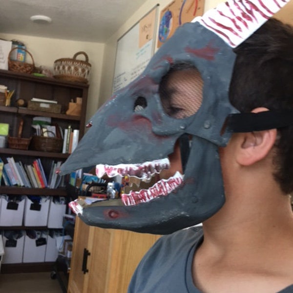 Dino Mask Base - Etsy