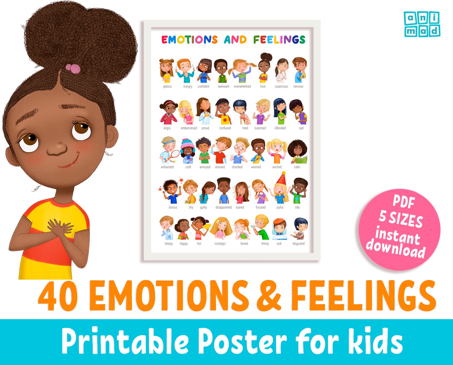 Emotions Poster Printable