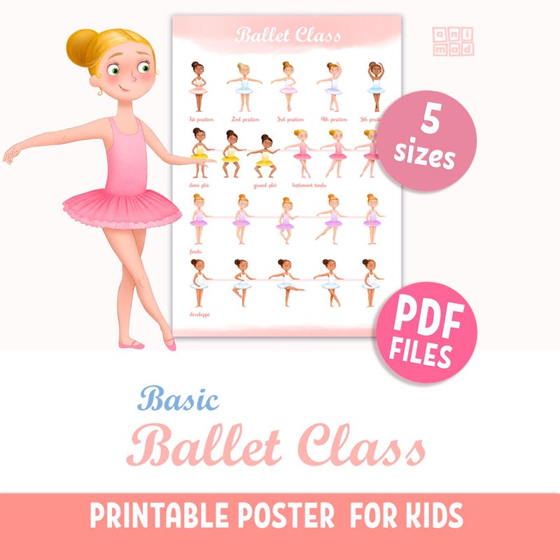 Printable Ballet Banner - Etsy