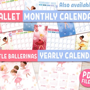 2024 PRINTABLE CALENDAR, Happy BIRDS in the Forest for Kids, Yearly ...