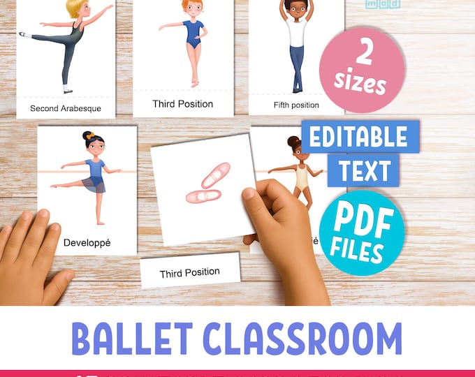 Ballet Memory Card Game: Beginner Dance Learning - Etsy