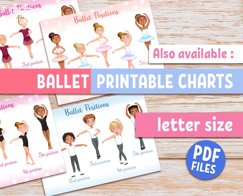 Ballet Shoes Printable Stickers for Kids, Real Size Printable Shoes to ...