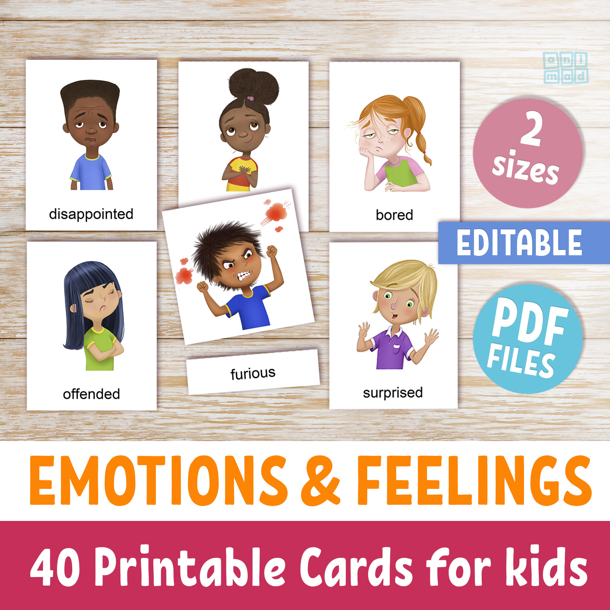 Feelings Chart Pdf
