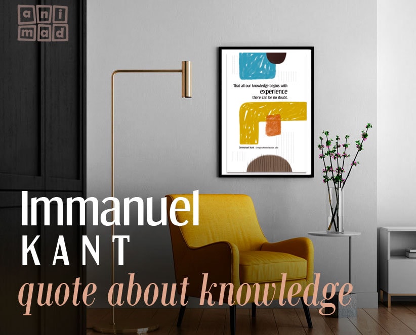 Immanuel Kant Printable Poster, Inspirational Philosophy Quote ...