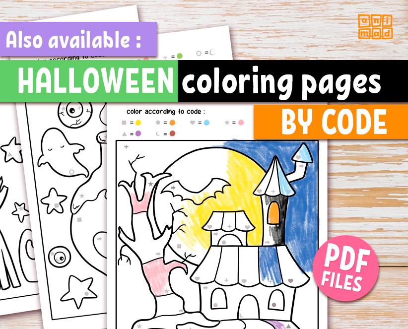Halloween Pattern Matching Activity for Kids: AB & ABB Printable Strips ...