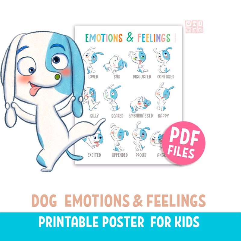 Funny Emotions Chart - Etsy