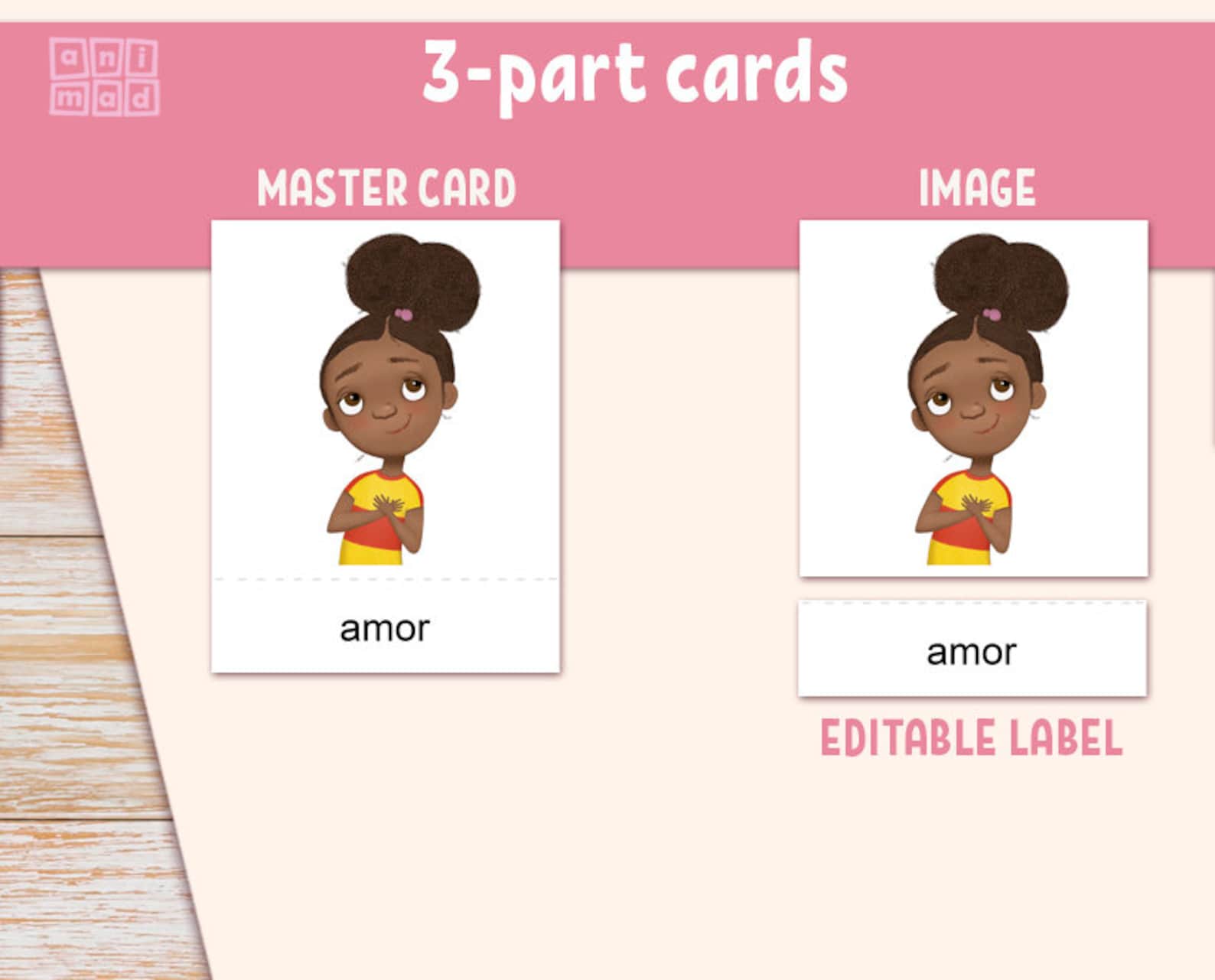 EMOTIONS and FEELINGS Printable Flashcards in Spanish & English for ...
