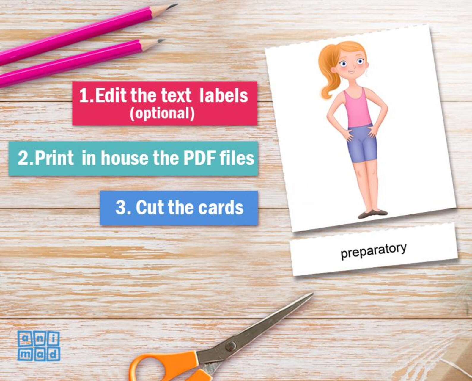 JAZZ DANCE POSITIONS Printable Flashcards for Kids, Positions of Feet ...