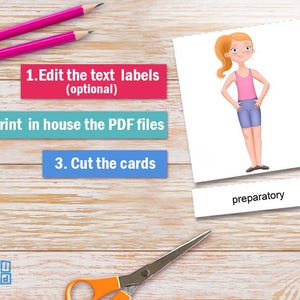 JAZZ DANCE POSITIONS Printable Flashcards for Kids, Positions of Feet ...