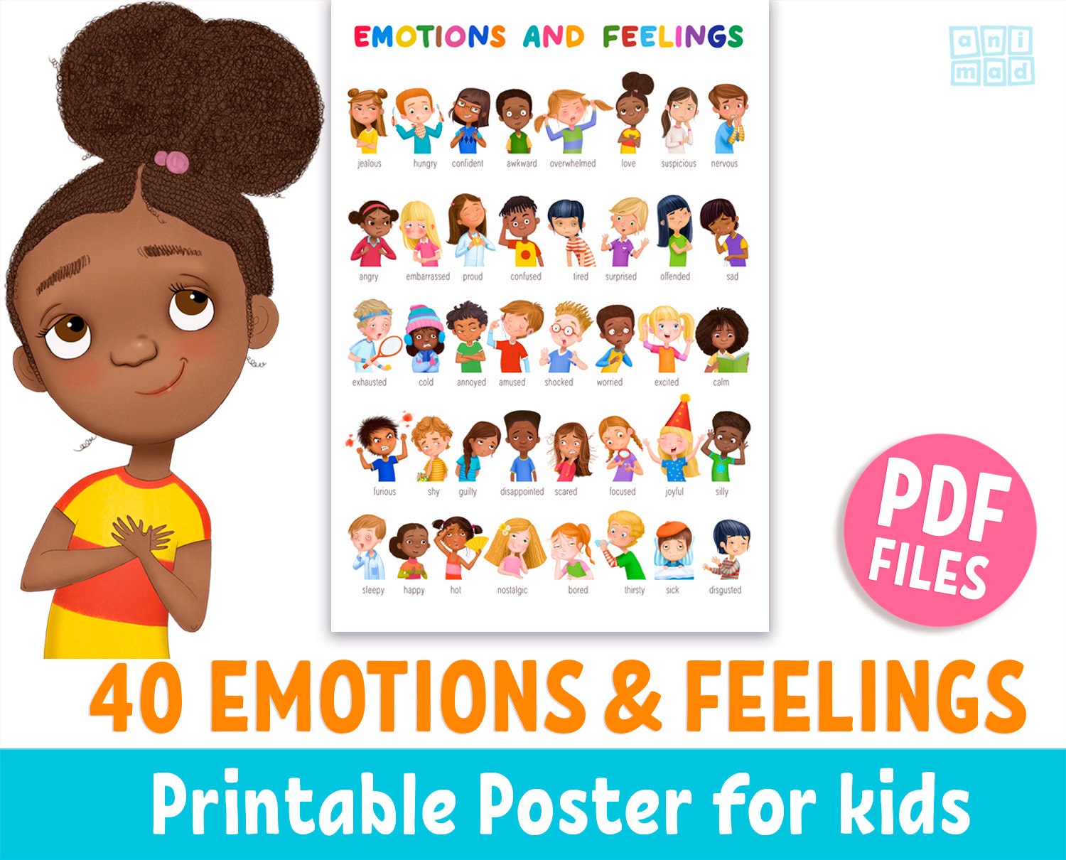 Feeling Worried Clipart