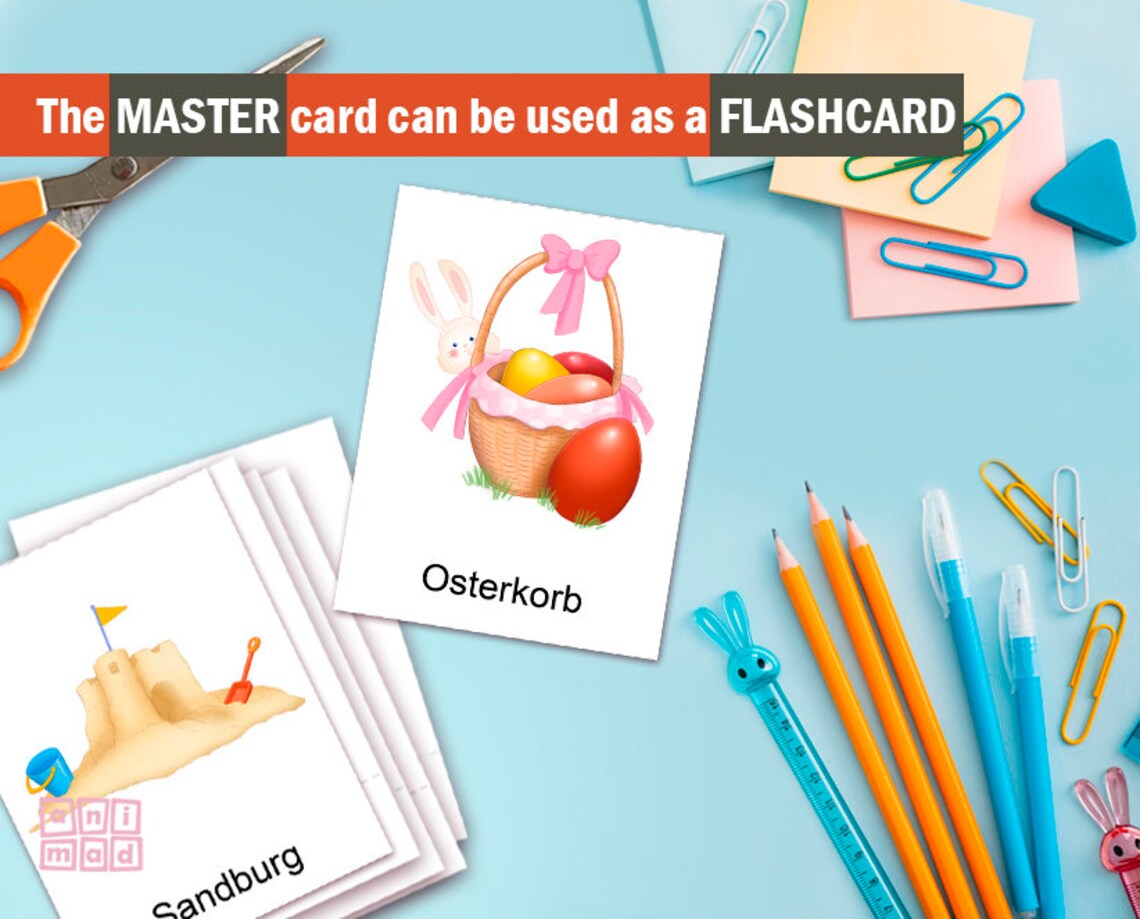 German for Kids SEASONS PRINTABLE CARDS for Kids 56 - Etsy