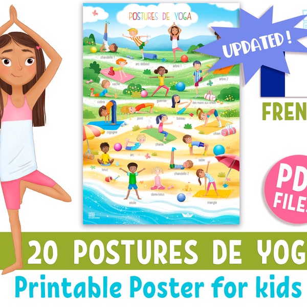 Yoga Poster - Etsy
