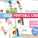 YOGA POSES Printable Poster for Preschool Kids, Classroom, Homeschool ...