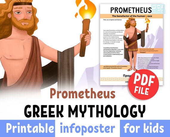 Prometheus Greek Mythology For Kids