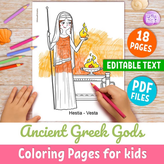 Roman Mythology Coloring Pages