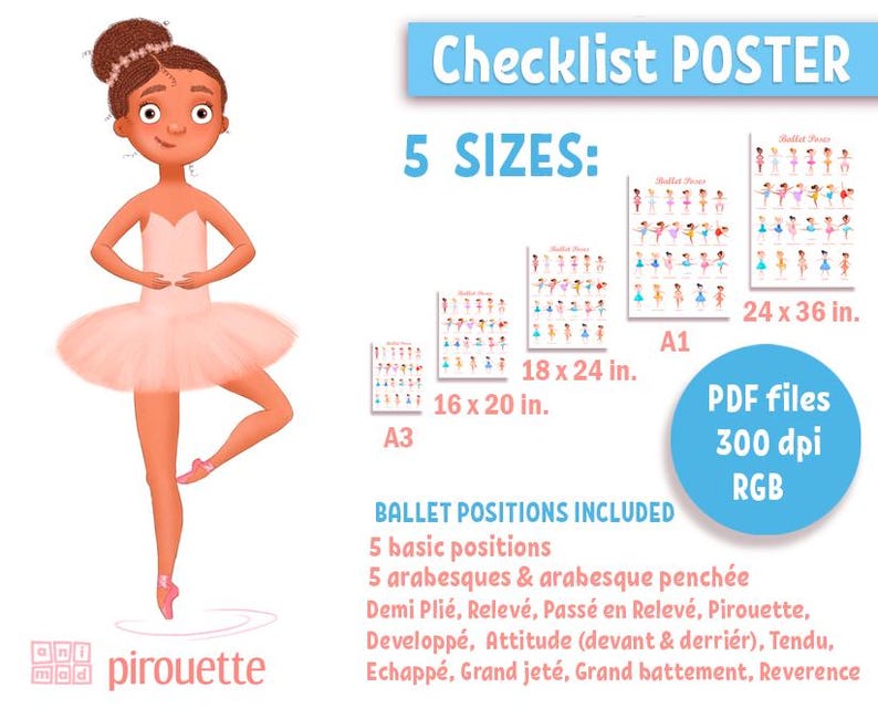 BALLET BUNDLE for Girls, Printable Busy Book Activities, Ballerina ...