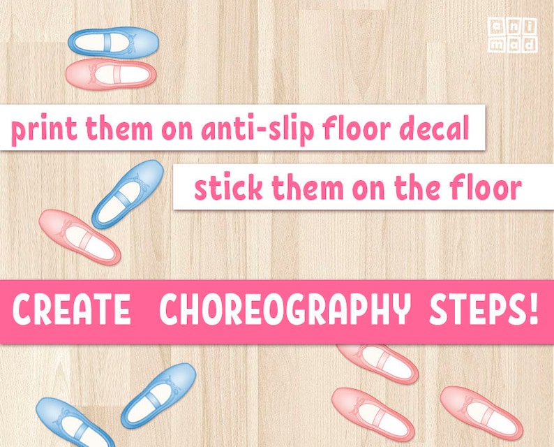Ballet Shoes Printable Stickers for Kids, Real Size Printable Shoes to ...