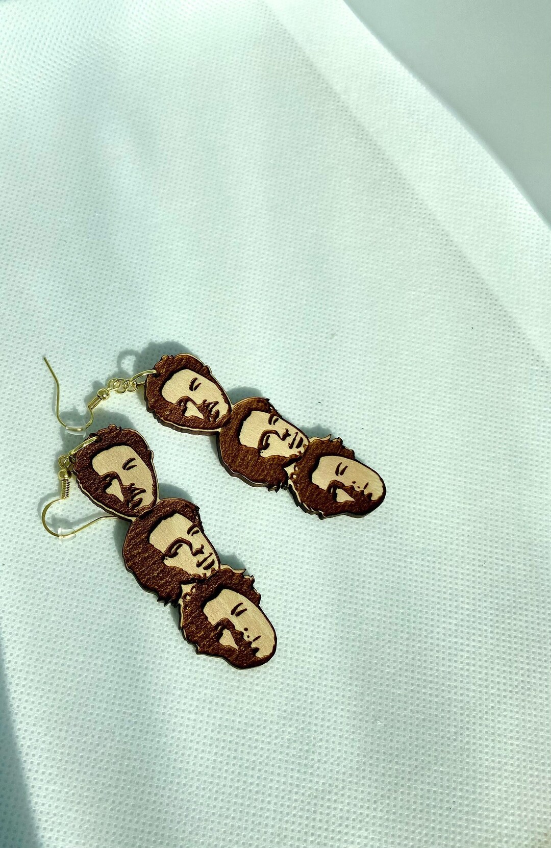 JB Wood Earrings - Etsy