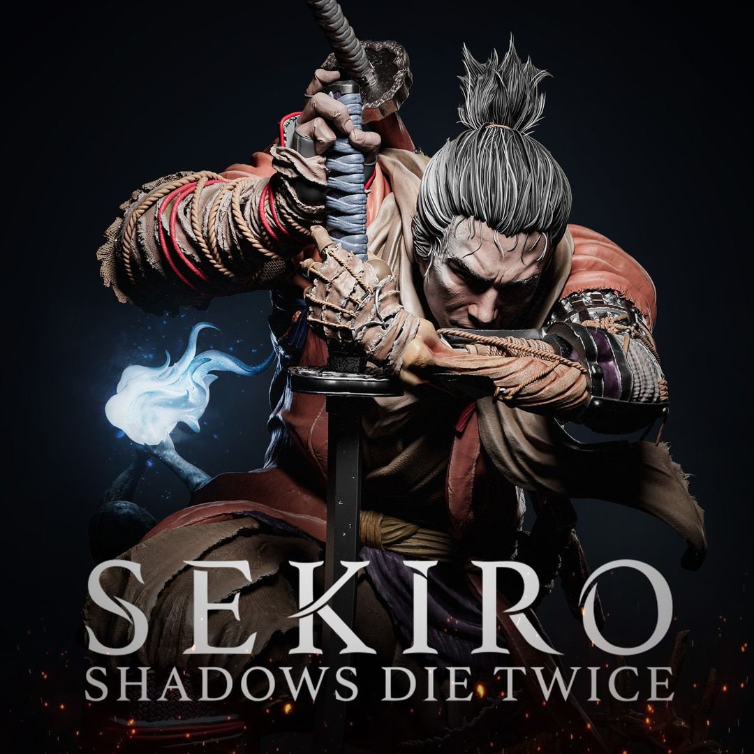 The Wolf Figure Sekiro: Shadows Die Twice Statue or Model Kit ...