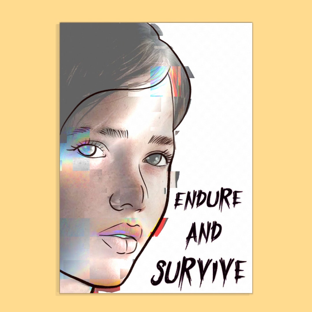 Ellie Birthday Card, the Last of Us Greeting Card, Ellie Best Quote ...
