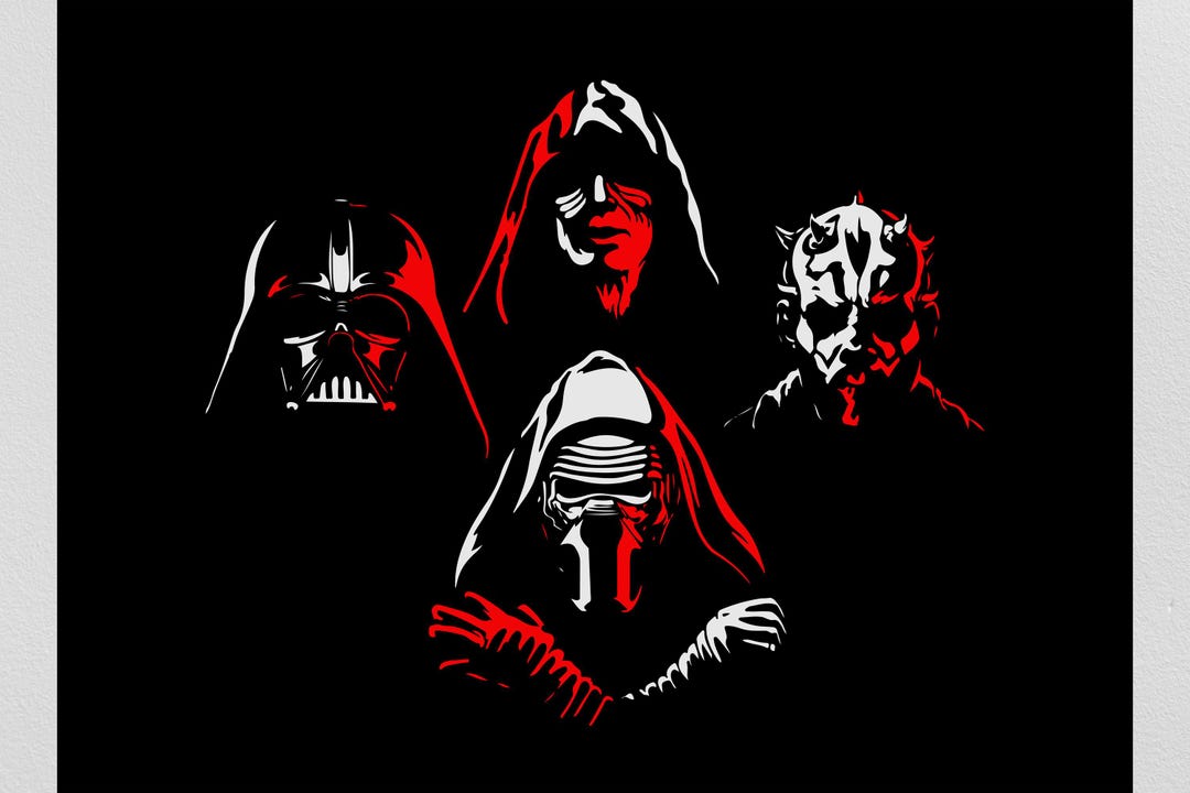 Sith SVG, Fan Art svg, Archivo vectorial digital, SVG, Cricut, Archivo ...
