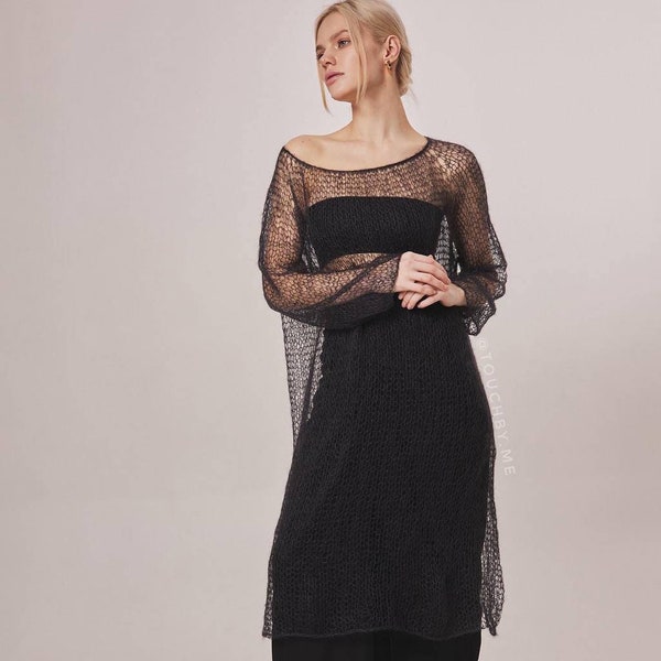 Knit Tunic Dress - Etsy