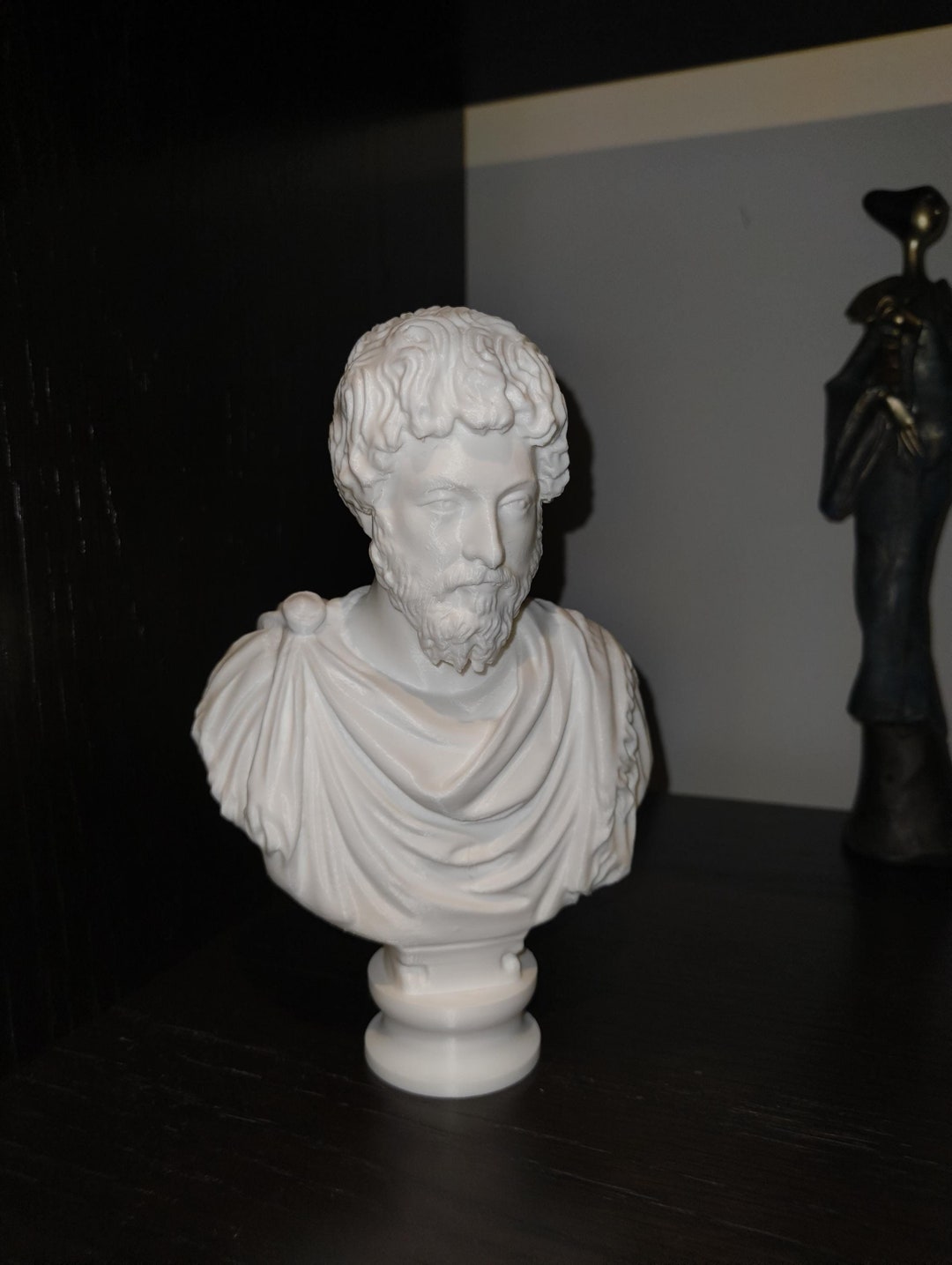 Marcus Aurelius Sculpture: Bust of Stoic Roman Emperor | Memento Mori ...