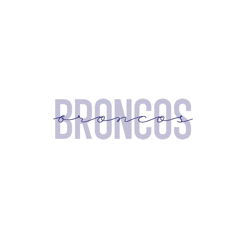 Denver Broncos PNG Digital Download for DTF Sublimation, Digital ...