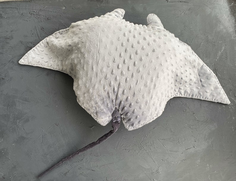 Manta Ray Stuffed Animal Toy Big Plush Toy Handmade Home - Etsy