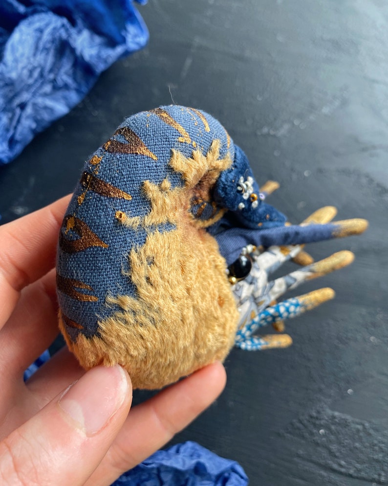 Nautilus Handmade Toy Cute Plushies OOAK Doll Weird Stuff - Etsy