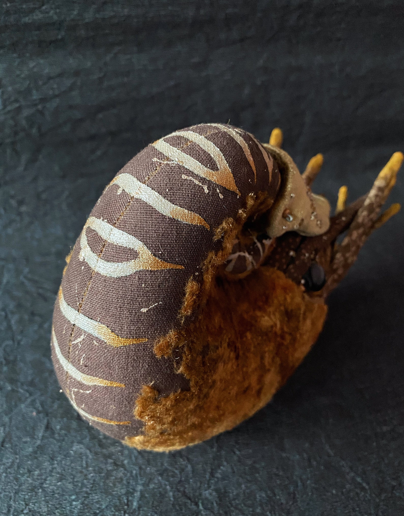 Nautilus Home Decor, Ammonite Vintage Plush Art Toy, Nautical Marine ...