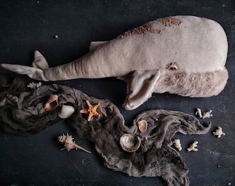 Moby Dick Plush - Etsy