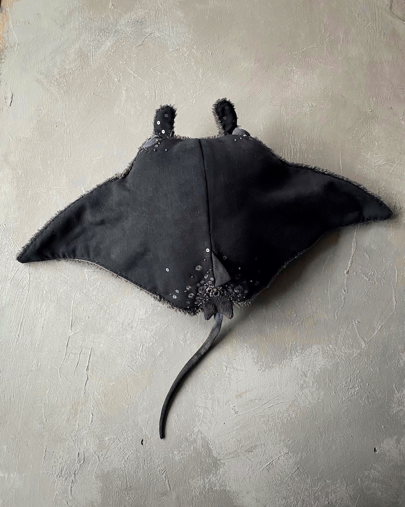 Manta Ray Toy. Stingray Plush Toy. Ocean Theme Nursery. Home Decor ...