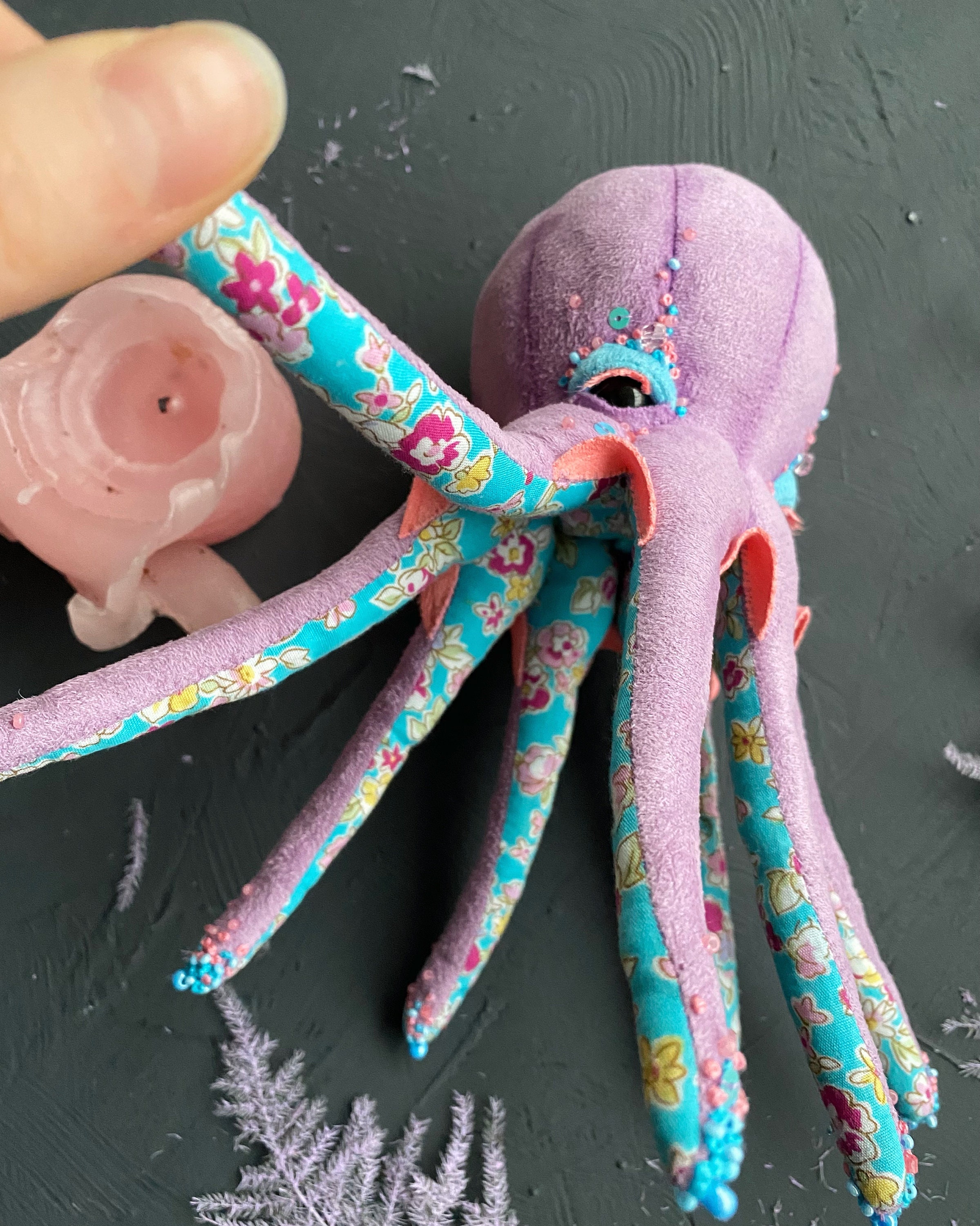 Plush Toy Octopus. Unusual Interior Decor. Unique Gift for a - Etsy