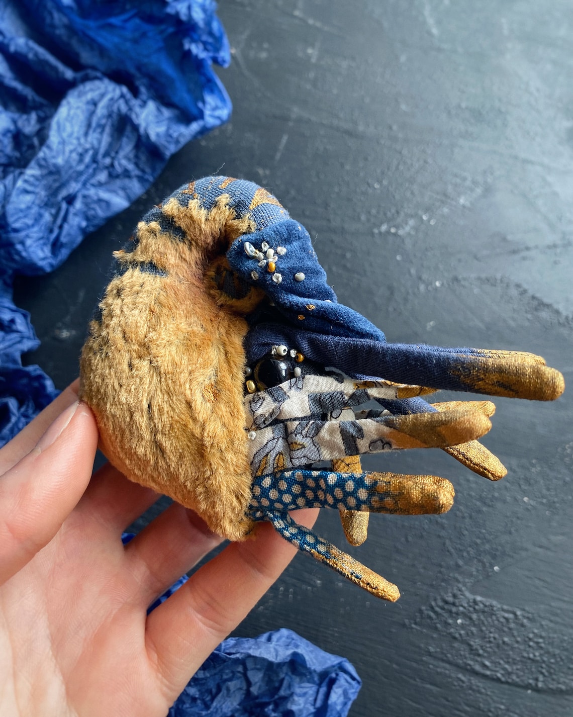 Nautilus Handmade Toy Cute Plushies OOAK Doll Weird Stuff - Etsy