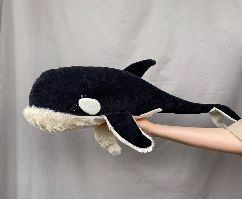 Killer Whale Stuffed Animal Plush Toy Baby Shower - Etsy